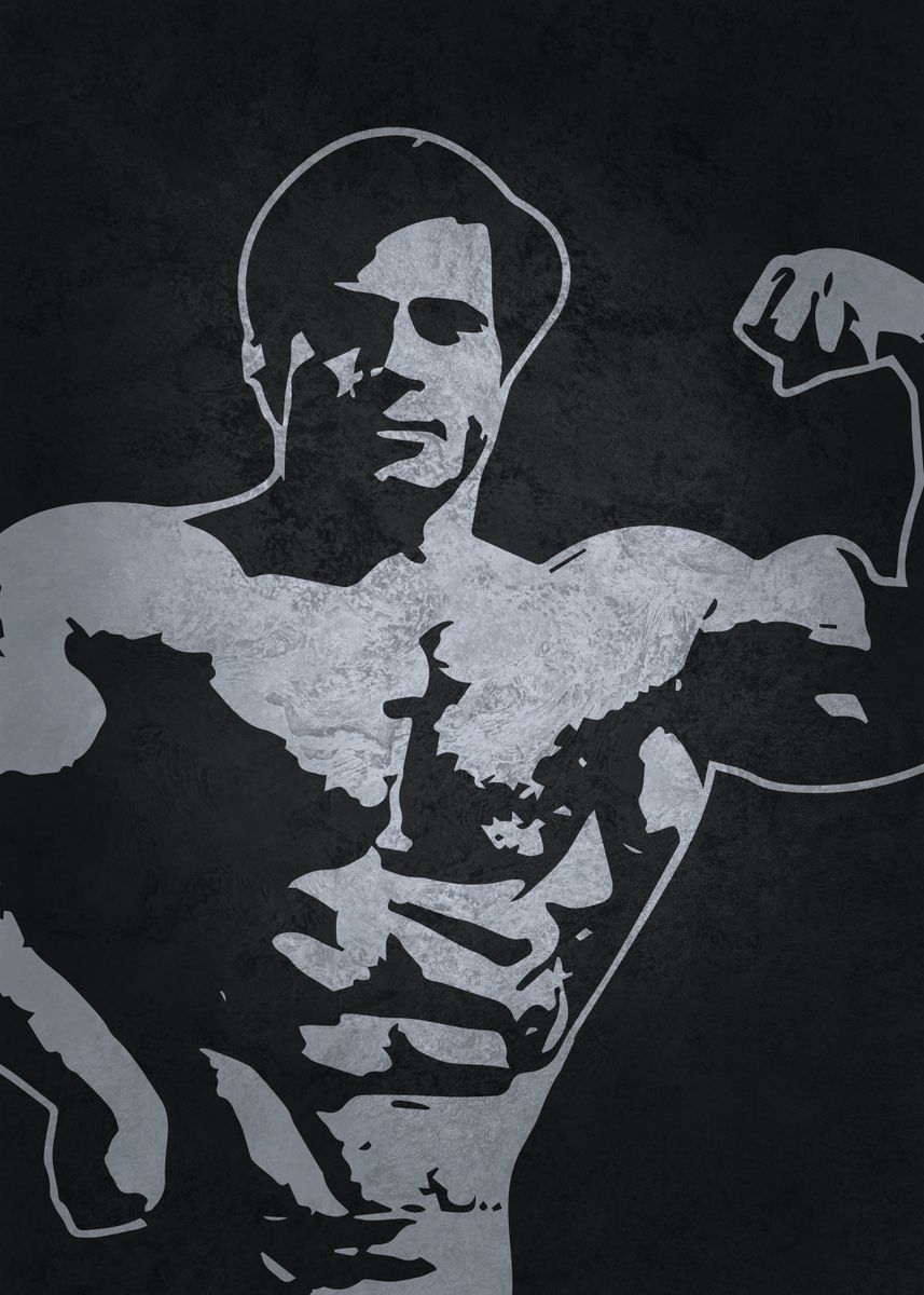 'Franco Columbu Iconic' Poster, picture, metal print, paint by CHAN ...