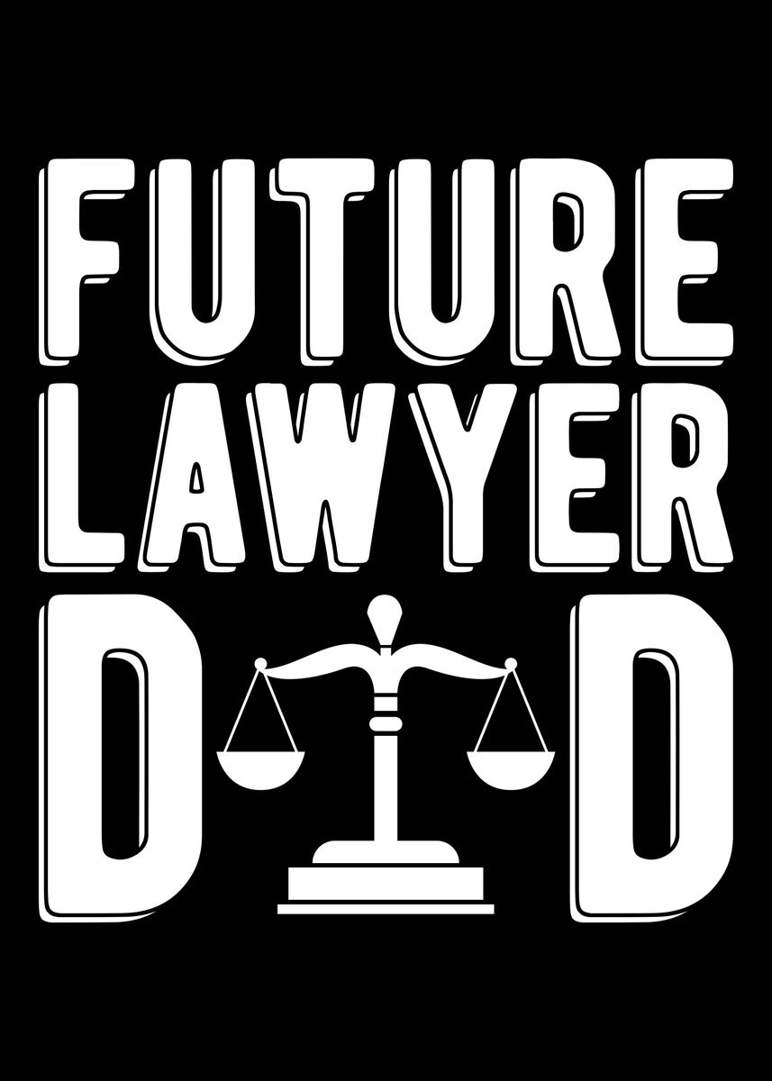 'Lawyer Law School Student' Poster, picture, metal print, paint by ...