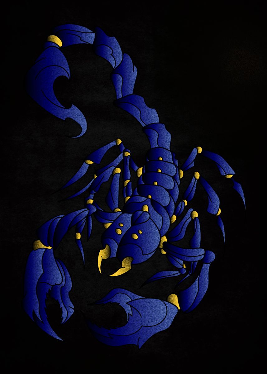 'scorpion tattoo art' Poster, picture, metal print, paint by almost ...