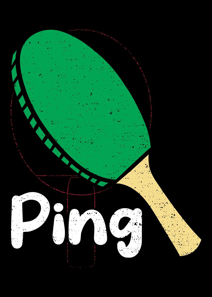 'Ping' Poster by DesignsByJnk5 | Displate