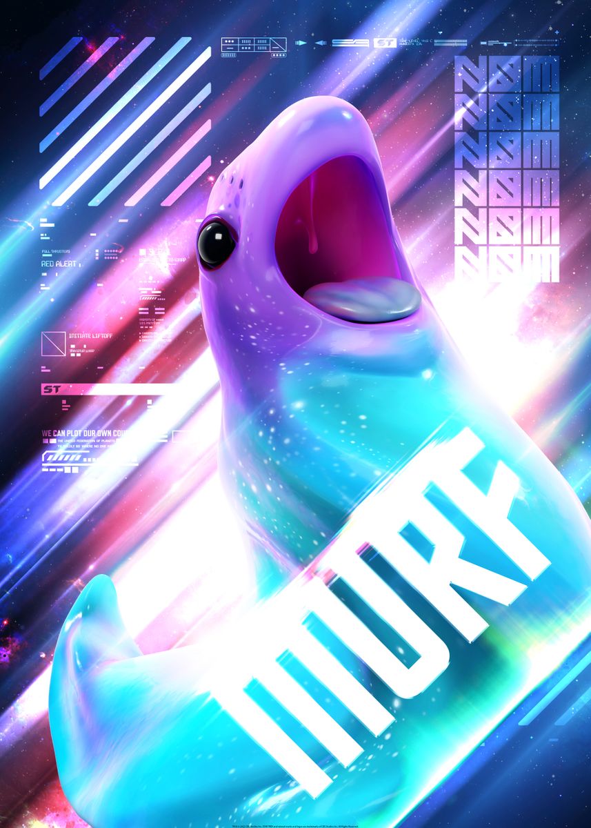 'Murf' Poster, picture, metal print, paint by Star Trek | Displate