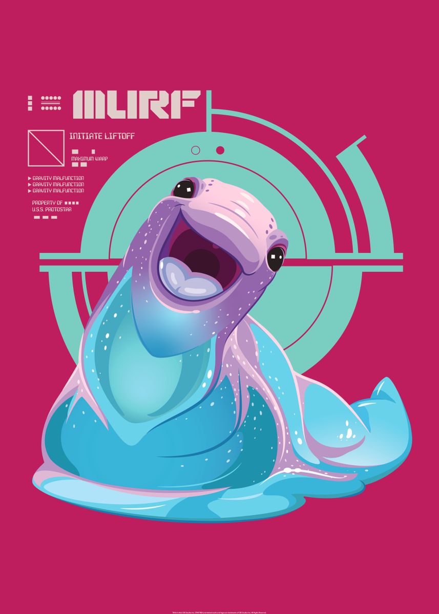 'Murf' Poster, picture, metal print, paint by Star Trek | Displate