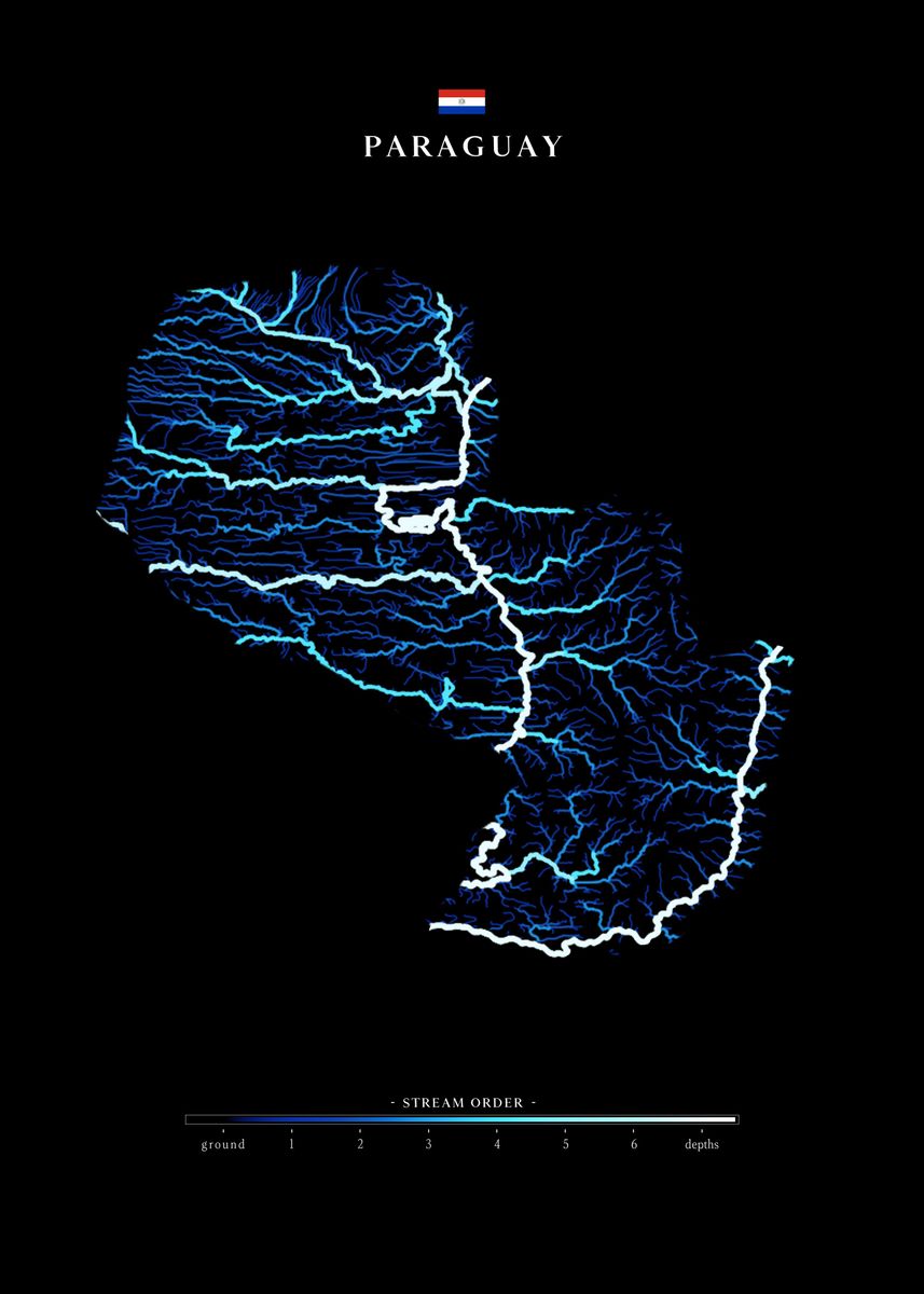 'Paraguay' Poster by Raphael | Displate