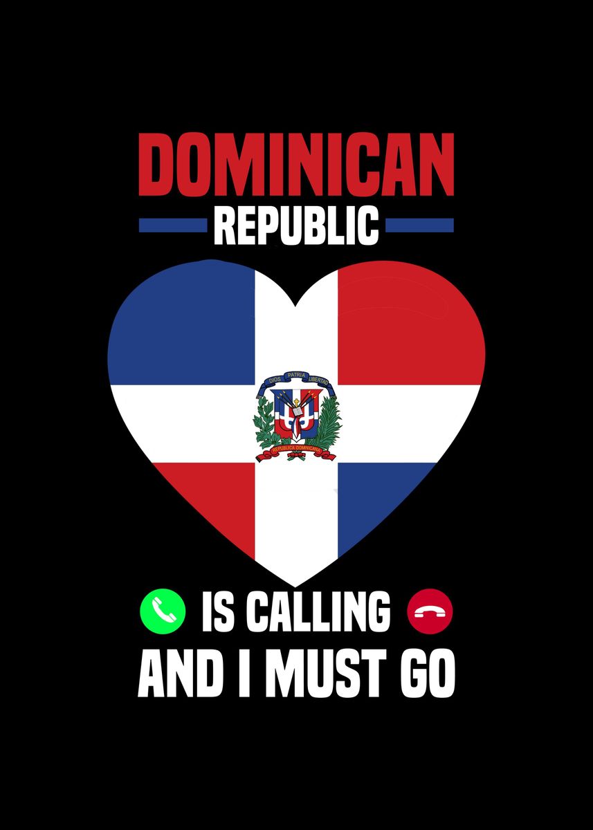 'Dominican Republic Gifts' Poster by TW Design | Displate