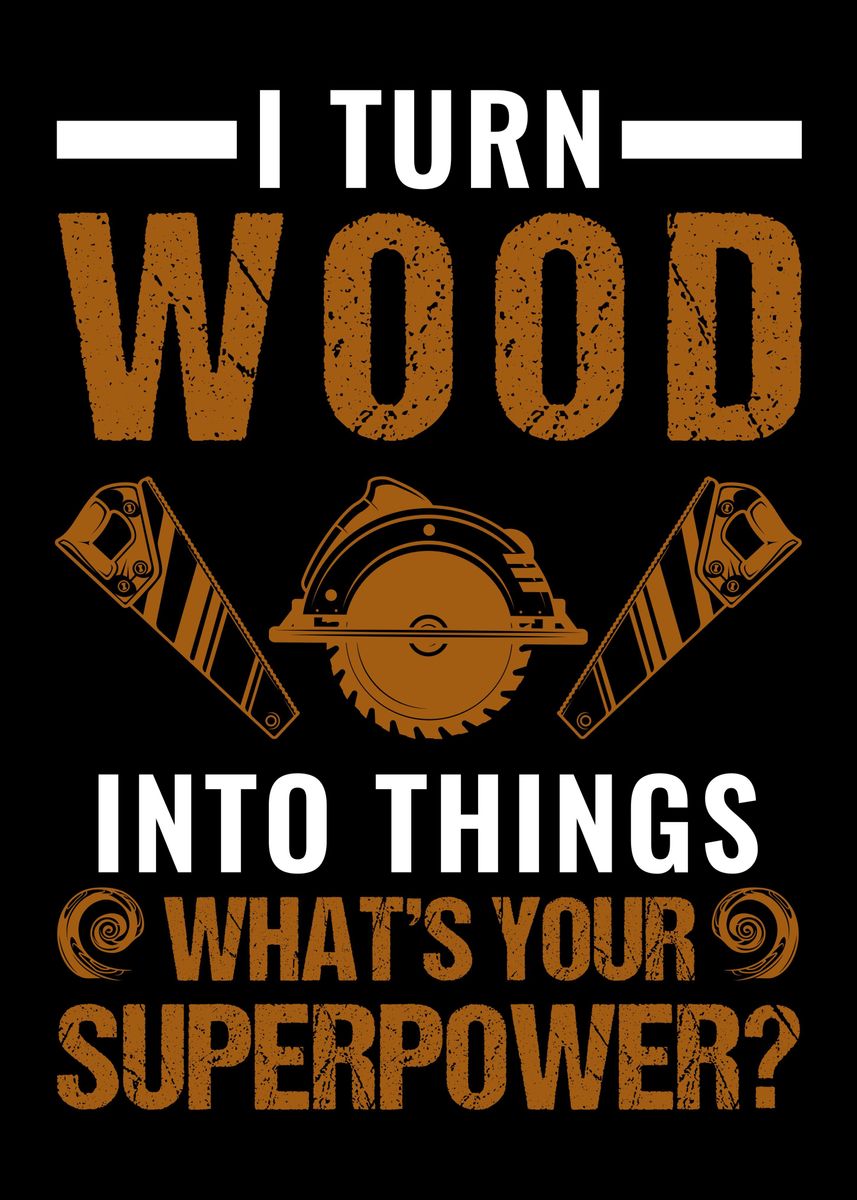 'Woodworking Dad Craftsman' Poster, picture, metal print, paint by ...