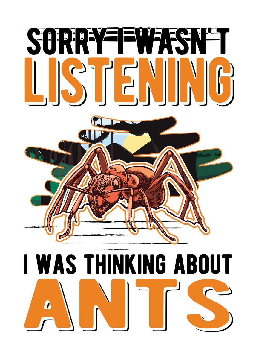 'Ant Farm Ant Keeper' Poster by FavoritePlates | Displate