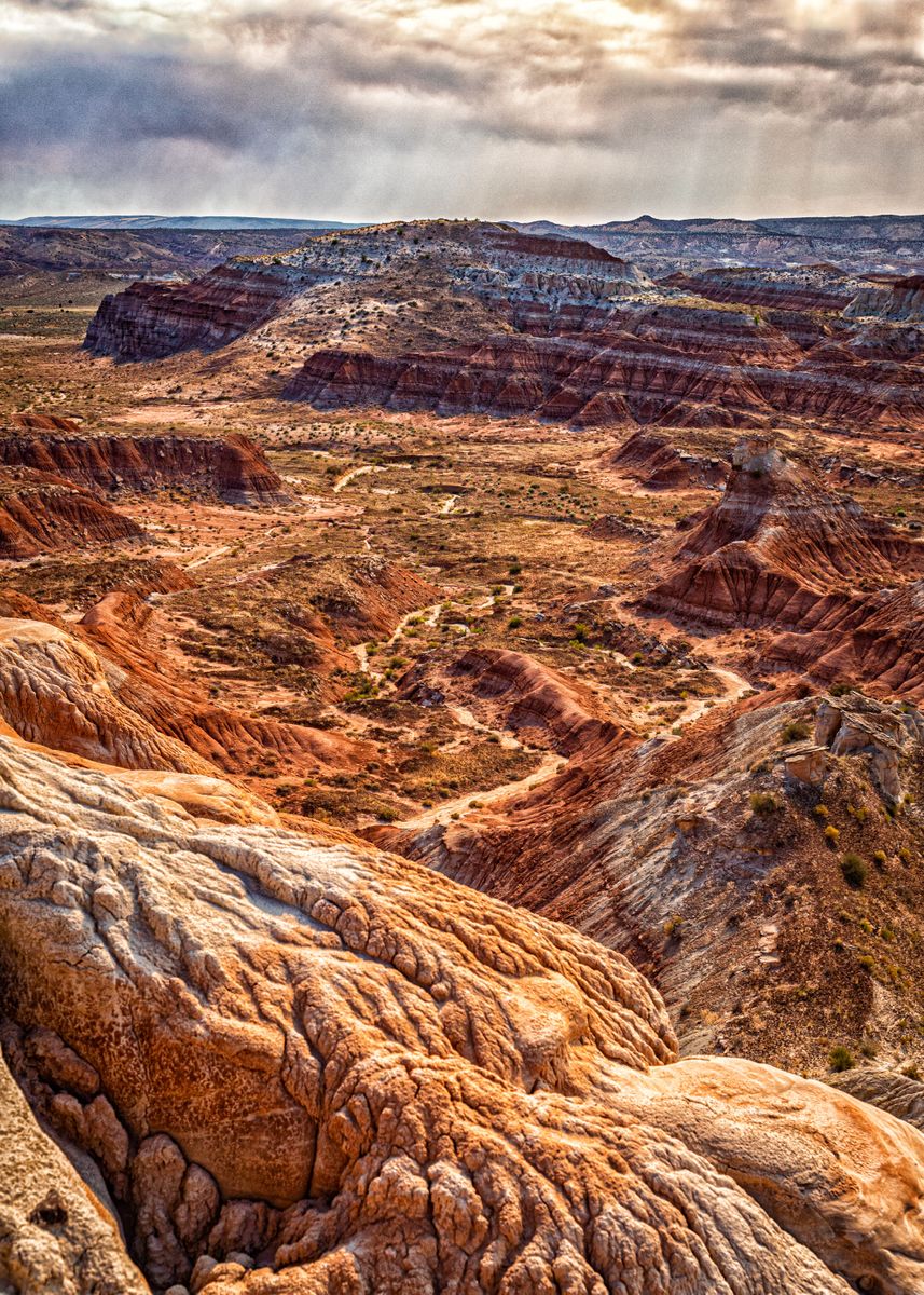 'Toadstool Trail in Utah' Poster by Gestalt Imagery | Displate