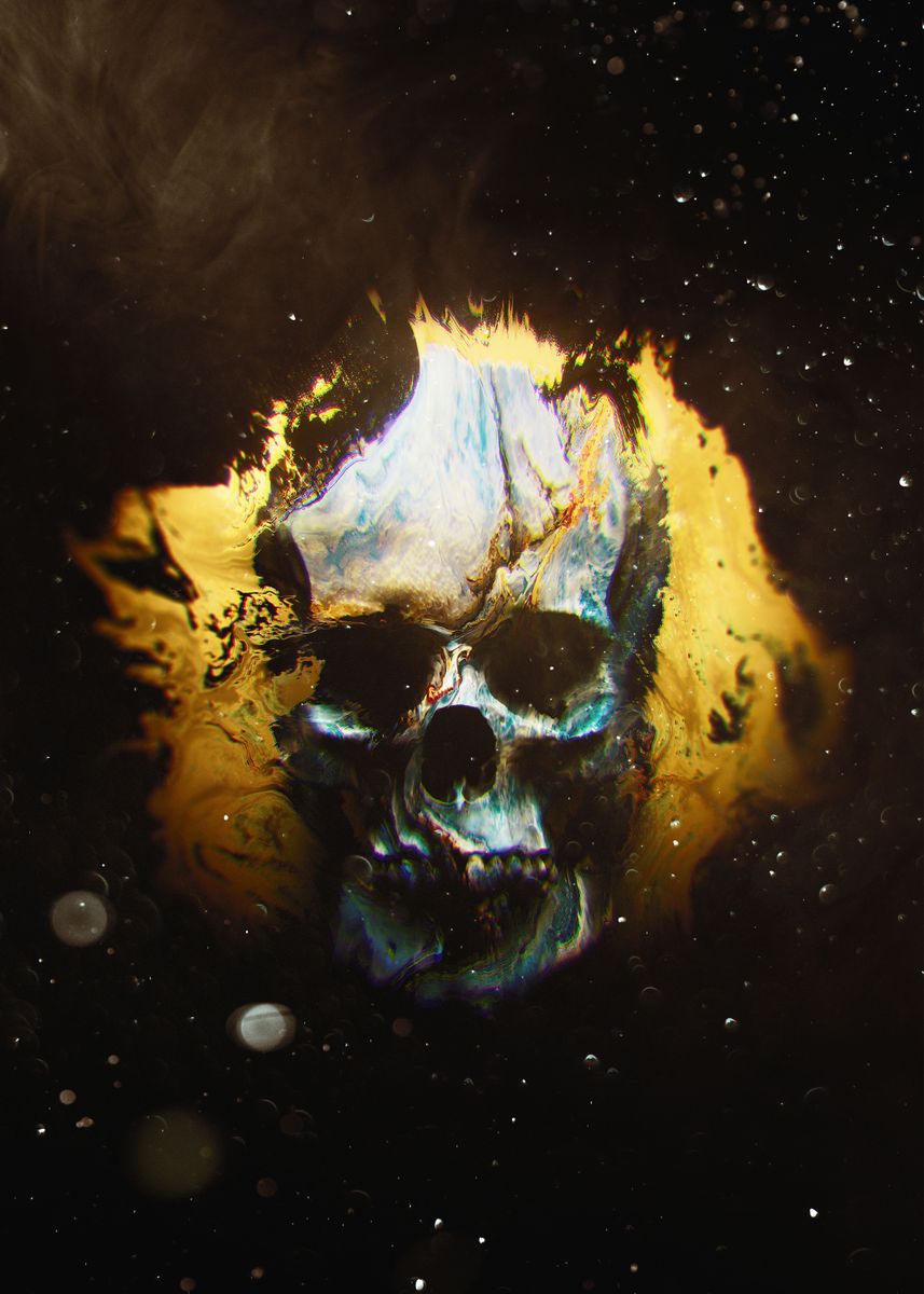 'Colors Of Death N01' Poster by Mehdi Daoud | Displate