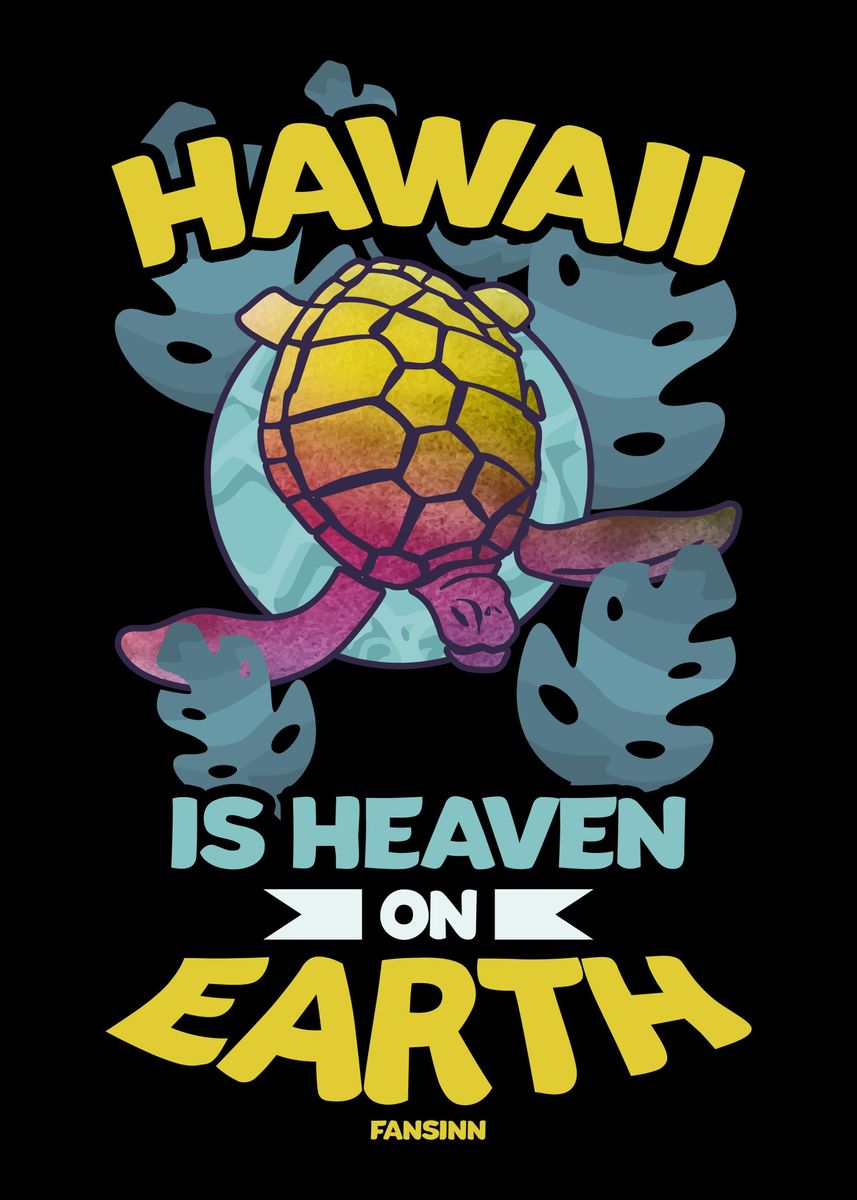 'Hawaii' Poster by fansinn | Displate