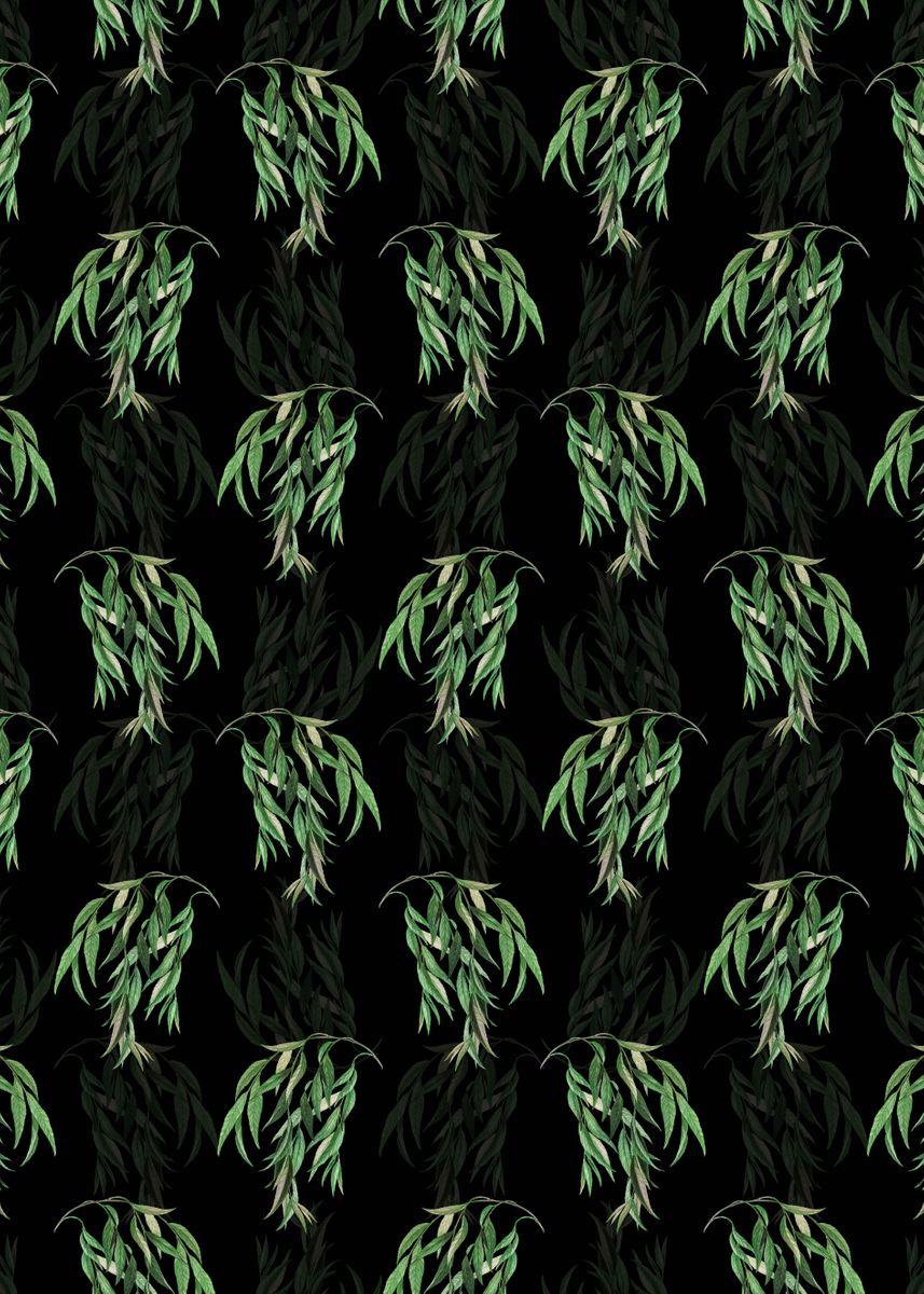 'Babylon Willow Pattern' Poster, picture, metal print, paint by Holy ...