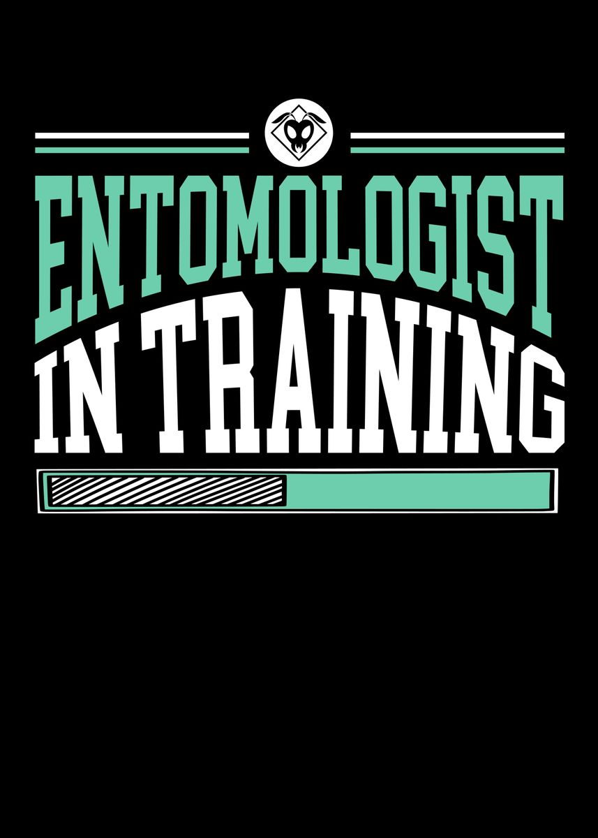 'Entomologist In Training' Poster, picture, metal print, paint by NAO ...