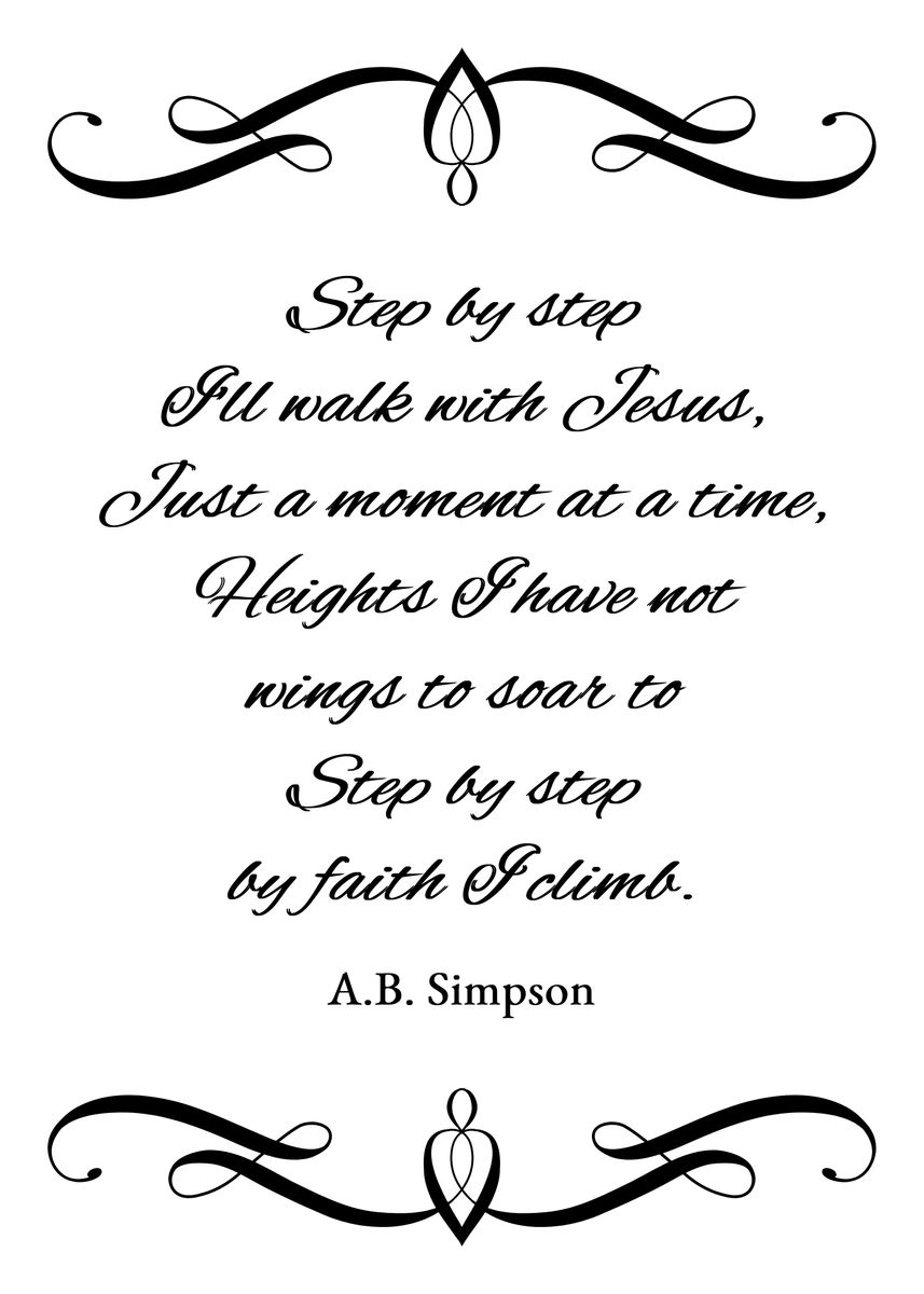 'Walking with Jesus' Poster, picture, metal print, paint by ABConcepts ...