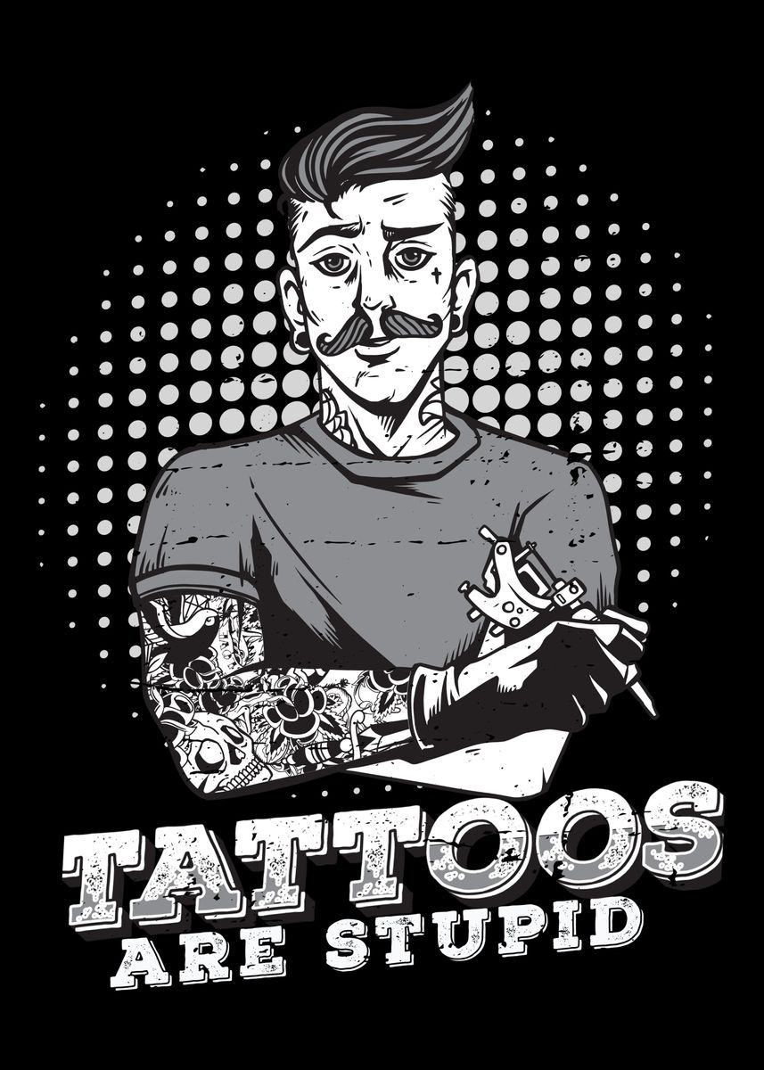 'Tattoo Artist' Poster, picture, metal print, paint by BobbyBubble ...