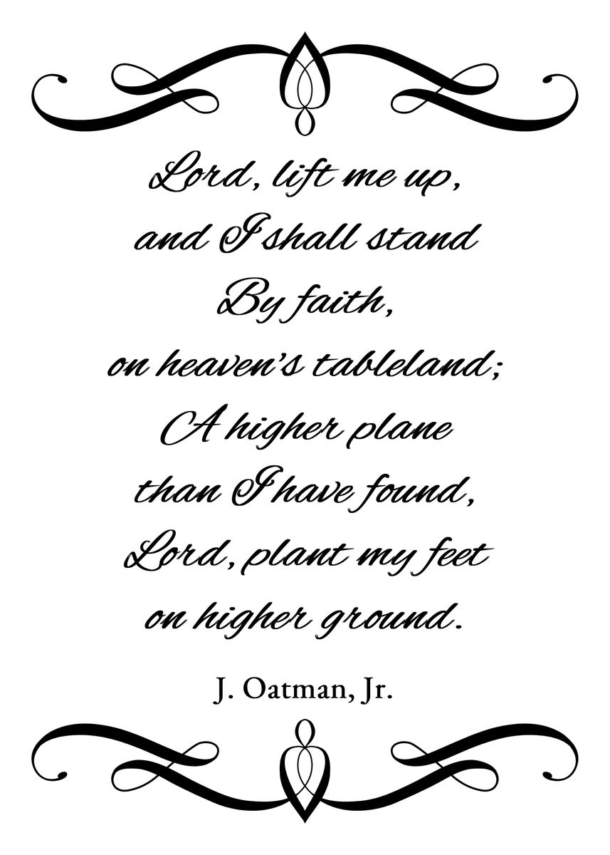 'Higher Ground' Poster, picture, metal print, paint by ABConcepts ...