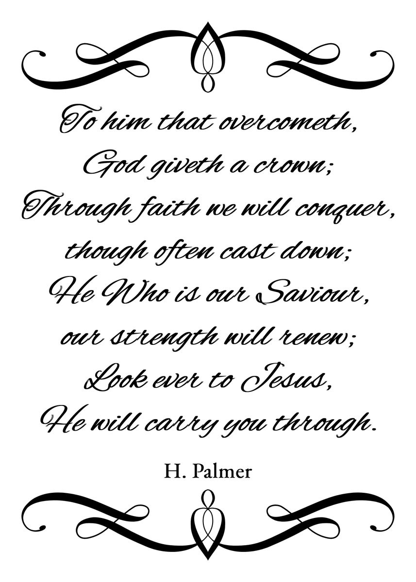 'Overcomer and Conqueror' Poster, picture, metal print, paint by ...