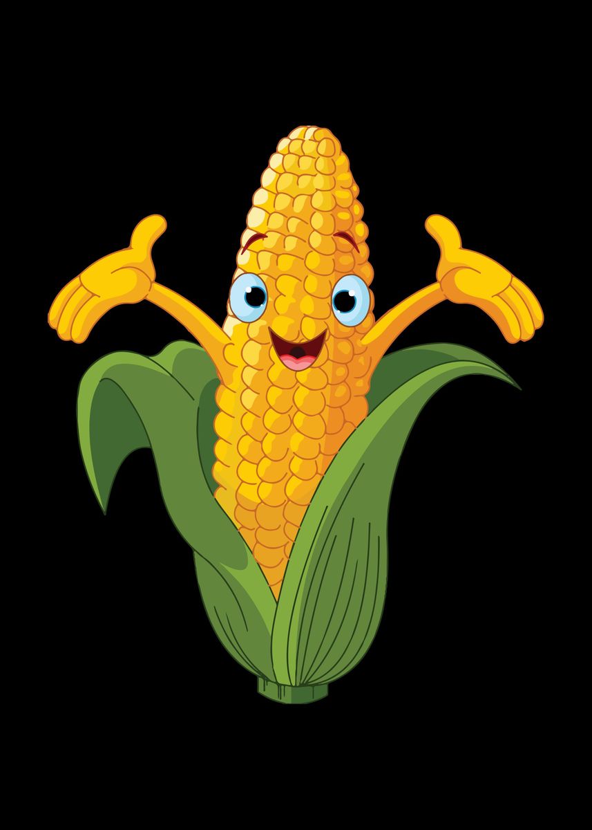 'Corn Cereal Maize Farming' Poster by professionaldesigns | Displate