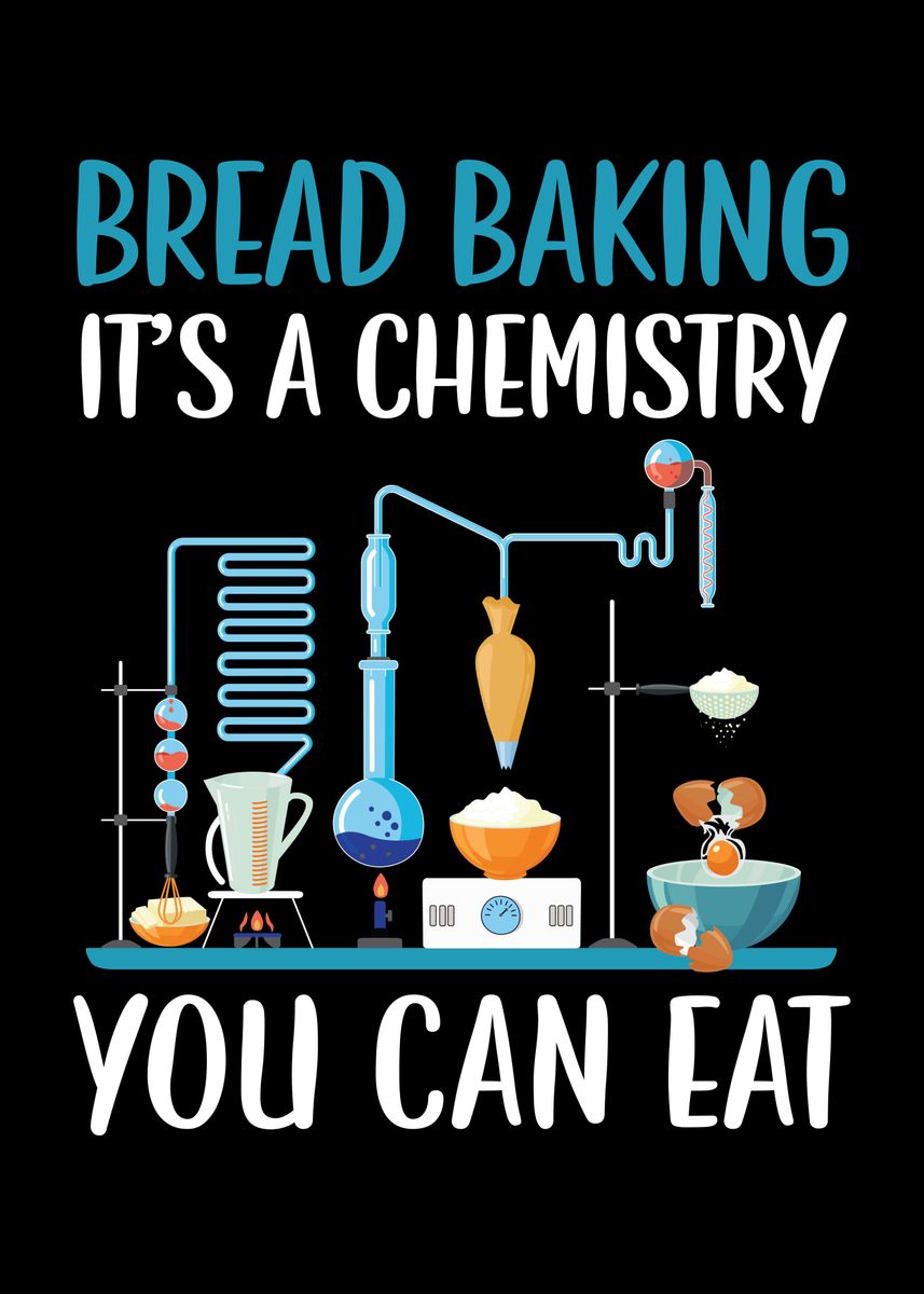 'Bread Baking' Poster by NAO | Displate