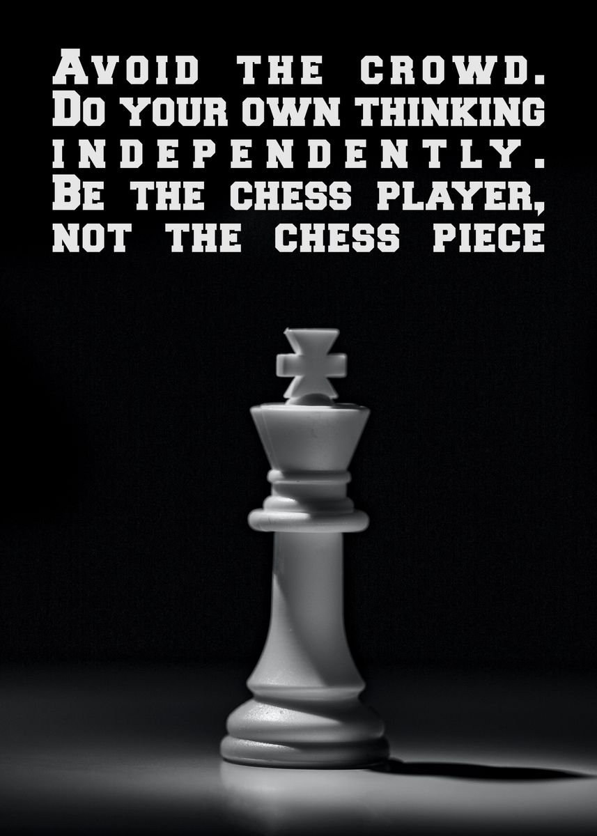 'Avoid the crowd Do your ' Poster, picture, metal print, paint by ...