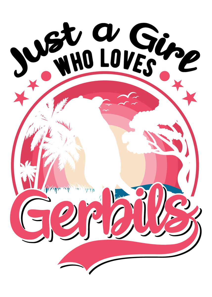 'Gerbil Racing rat' Poster, picture, metal print, paint by ...