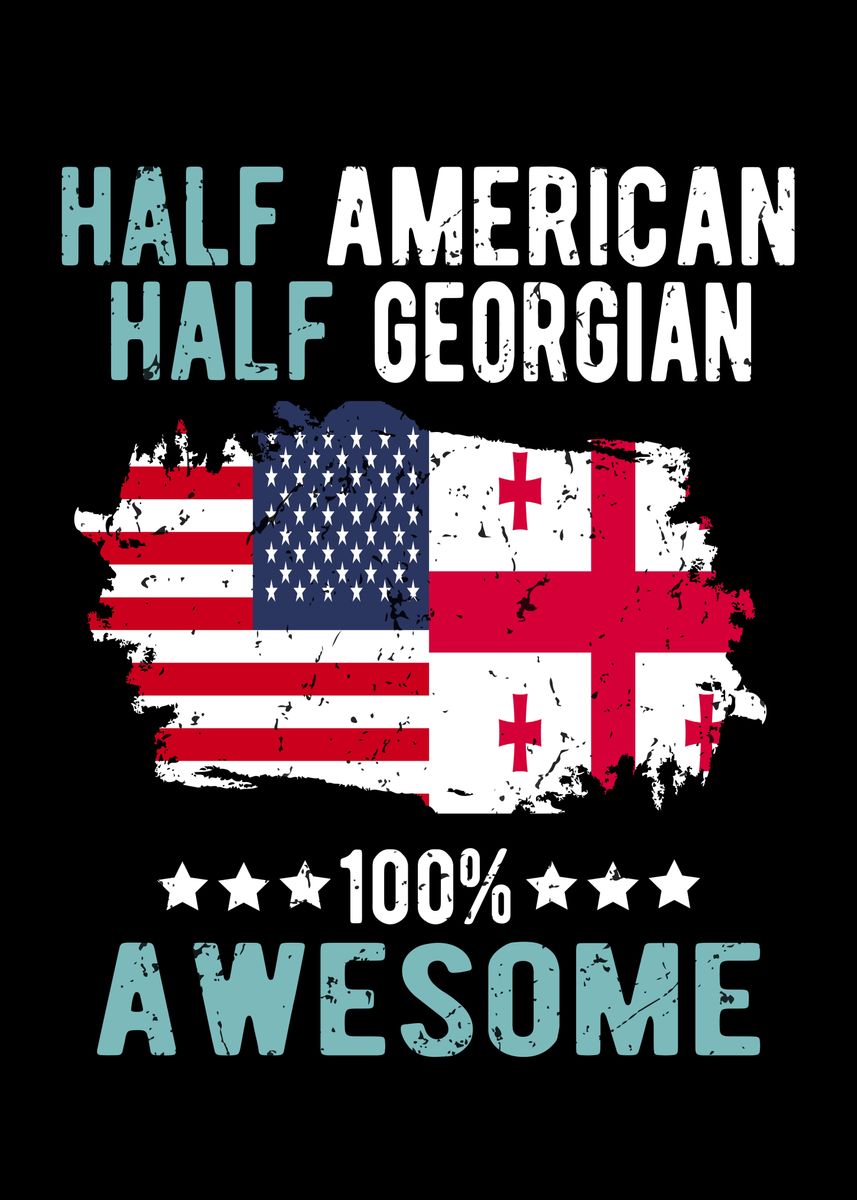 'Georgian' Poster, picture, metal print, paint by schmugo | Displate