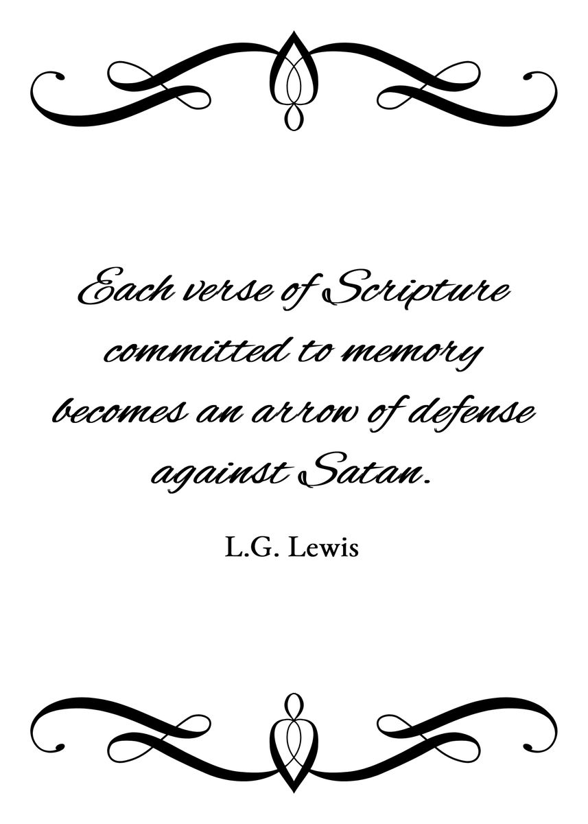 'Power of Memory Verse' Poster, picture, metal print, paint by ...