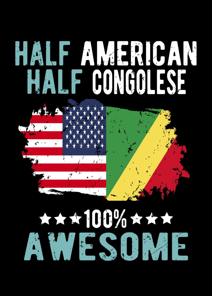 'Congo' Poster, picture, metal print, paint by schmugo | Displate