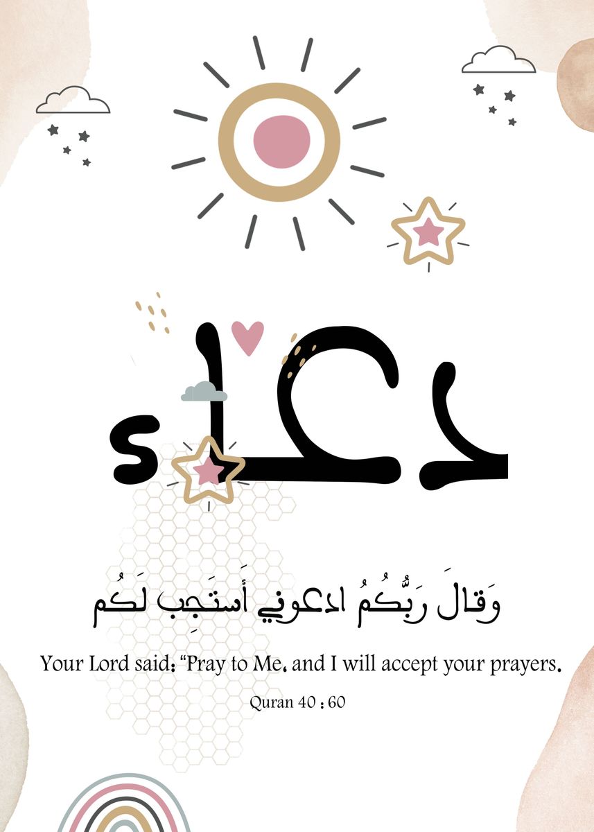'Dua Prayer' Poster by Basues | Displate