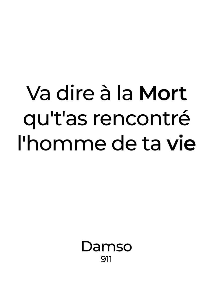 'Damso Poster' Poster by Jimmy Punchline | Displate