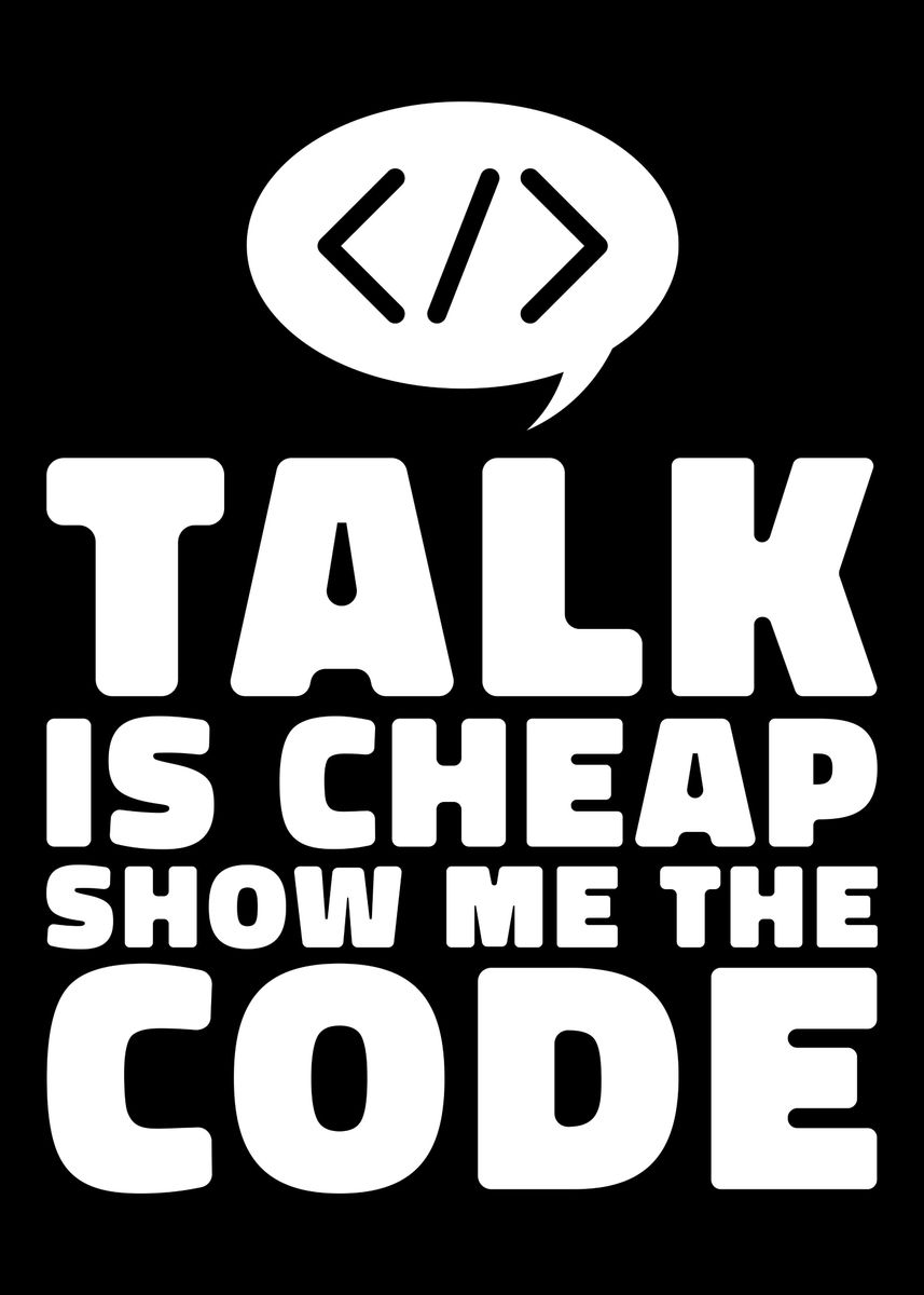 'Programmer Software' Poster, picture, metal print, paint by ...