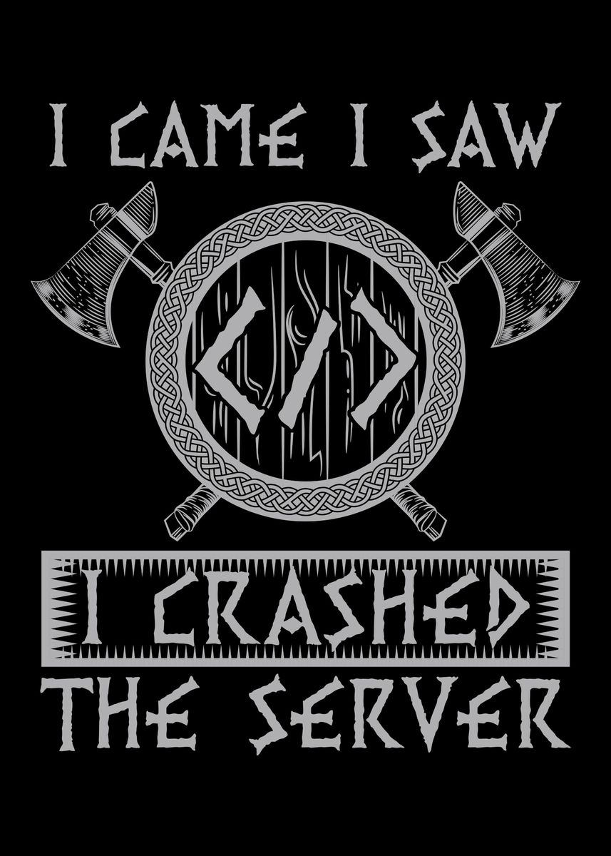 'Programmer Software' Poster, picture, metal print, paint by ...