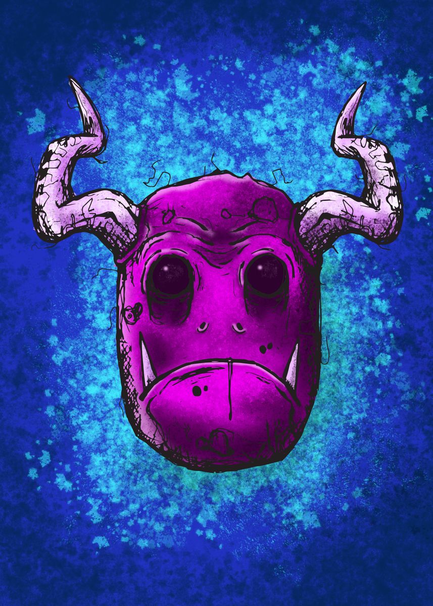 'Demo Gordan' Poster, picture, metal print, paint by Niall Woods | Displate