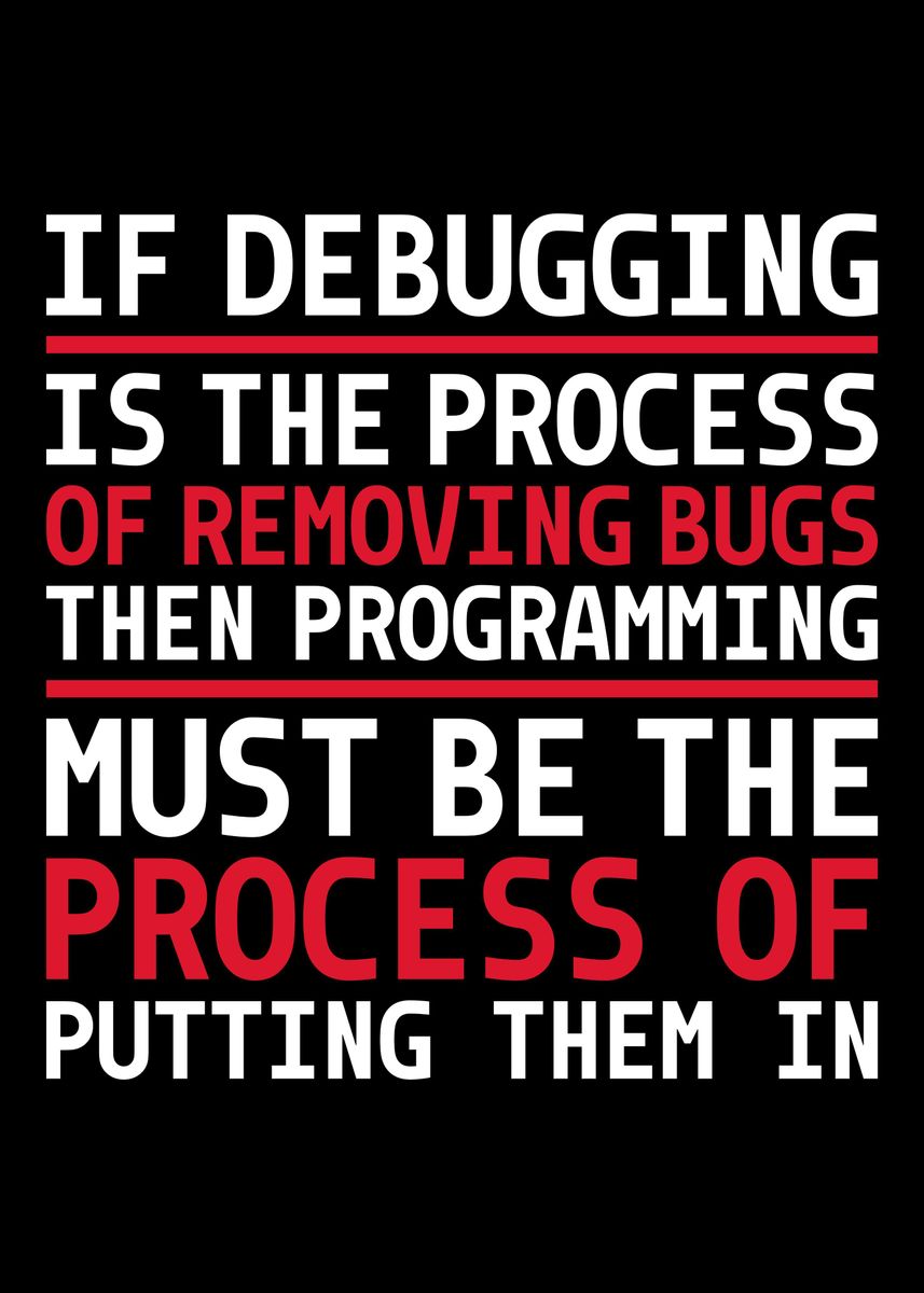 'Programmer Software' Poster by CrazySquirrel | Displate