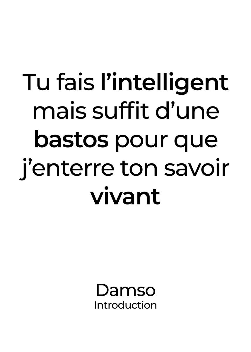 'Damso Poster' Poster, picture, metal print, paint by Jimmy Punchline ...