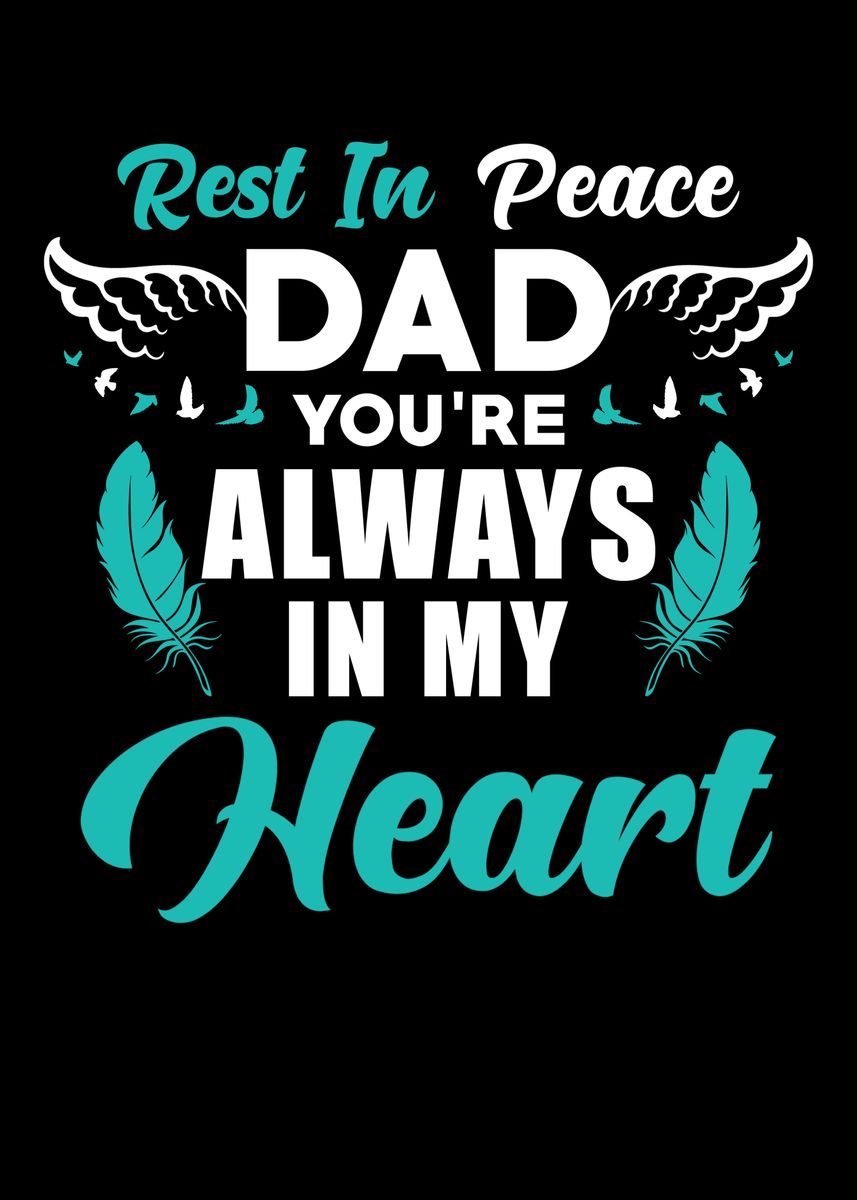 'Memorial to Dad' Poster, picture, metal print, paint by schmugo | Displate