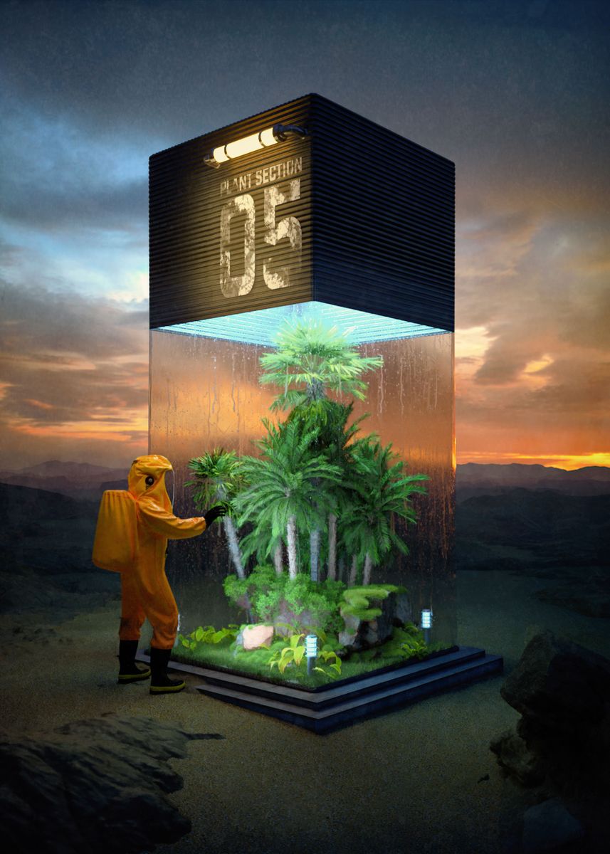 'Last Hope' Poster, picture, metal print, paint by Florenaux | Displate