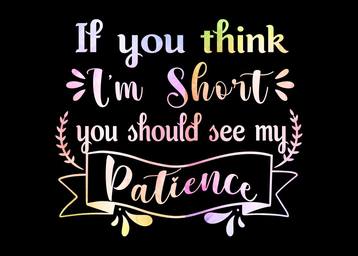 'Low Patience Coworker' Poster by professionaldesigns | Displate