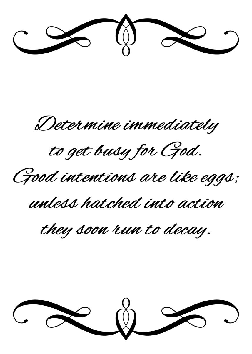 'Get Busy for God' Poster by ABConcepts | Displate