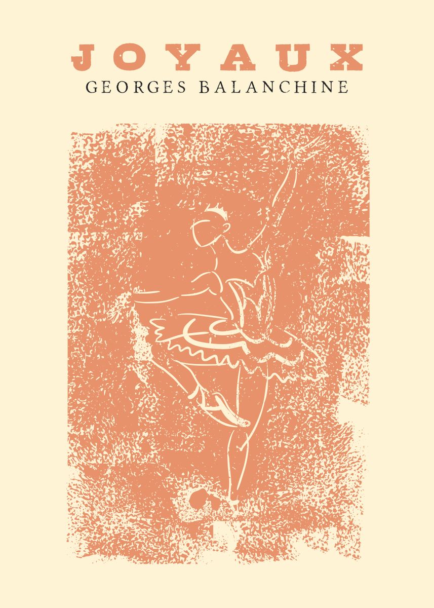 'JOYAUX ballerina poster' Poster, picture, metal print, paint by BluePinkPanther | Displate