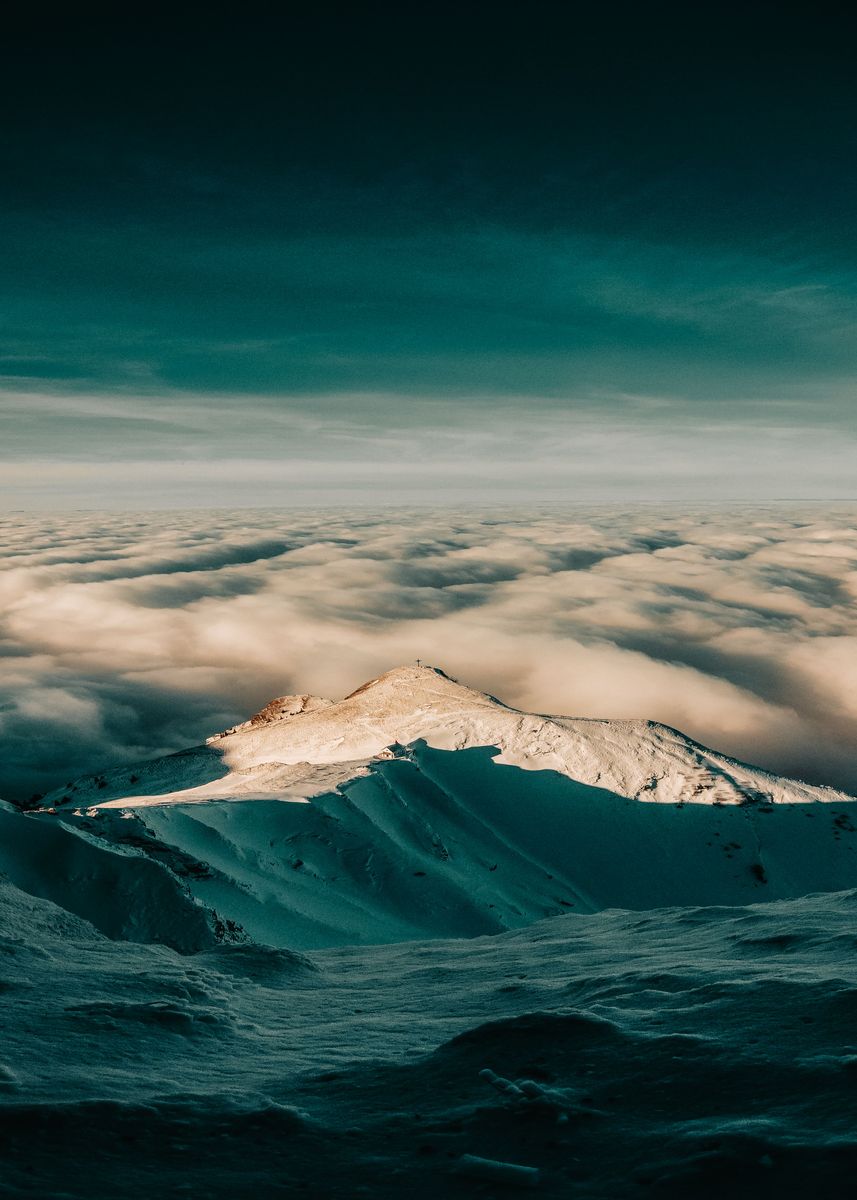 'Cinematic Mountains' Poster, picture, metal print, paint by Astra Art ...