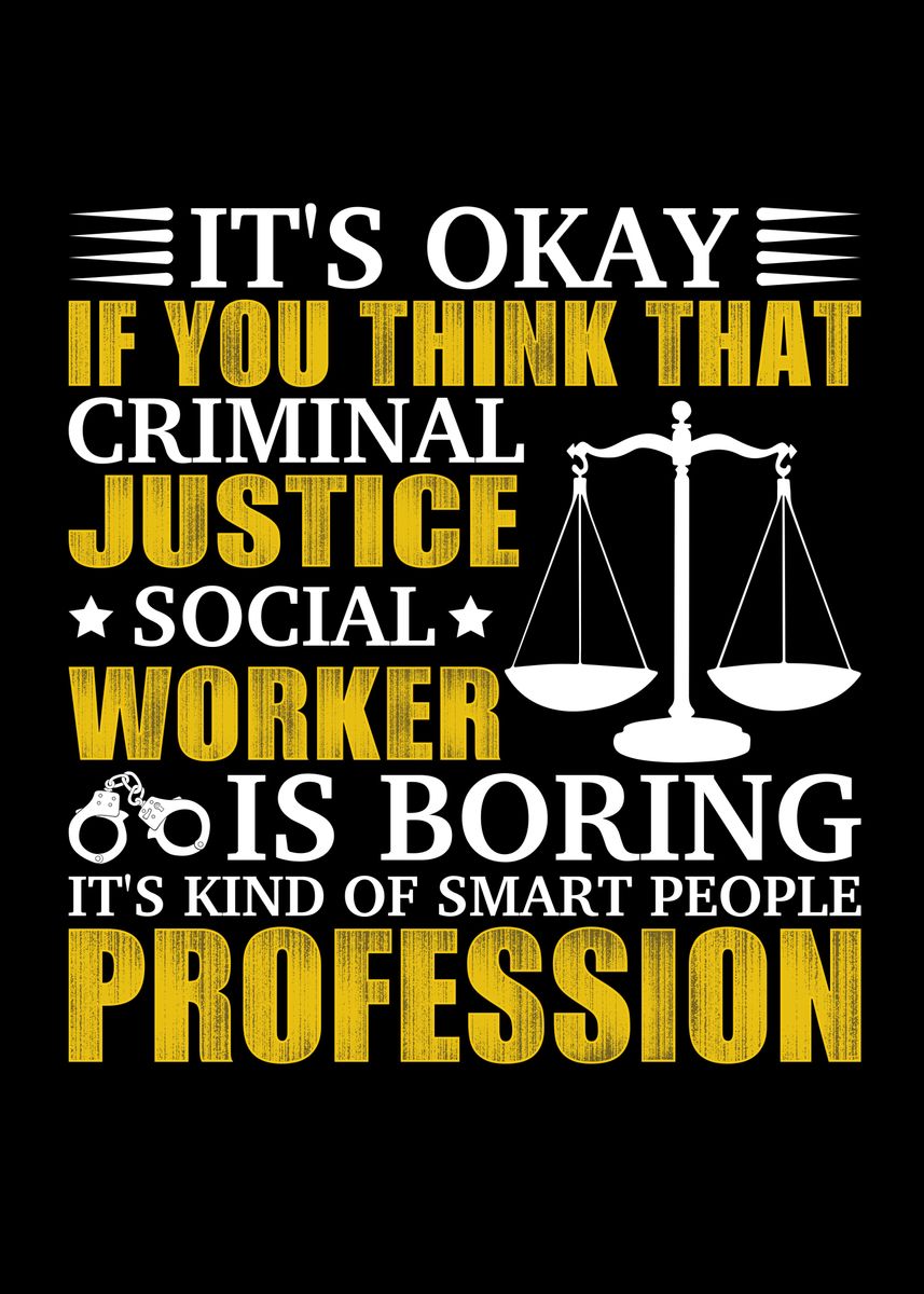 'Community Social Worker' Poster, picture, metal print, paint by Lukes ...