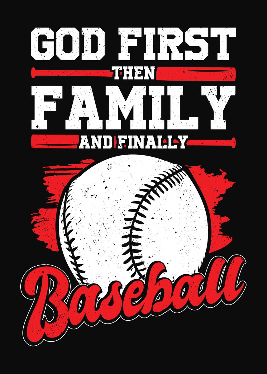 'Baseball Player Design' Poster by Marcel Doll | Displate