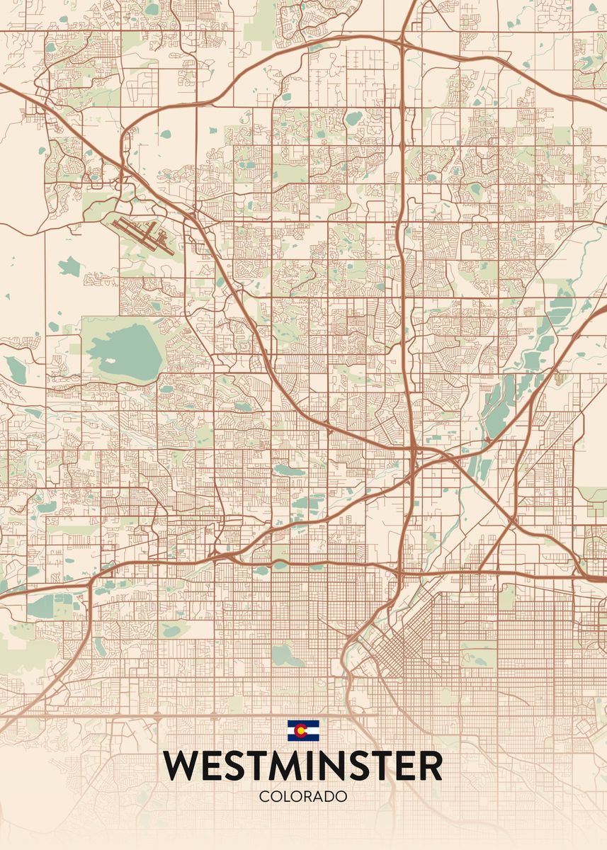 'Westminster CO' Poster, picture, metal print, paint by IMR Designs ...