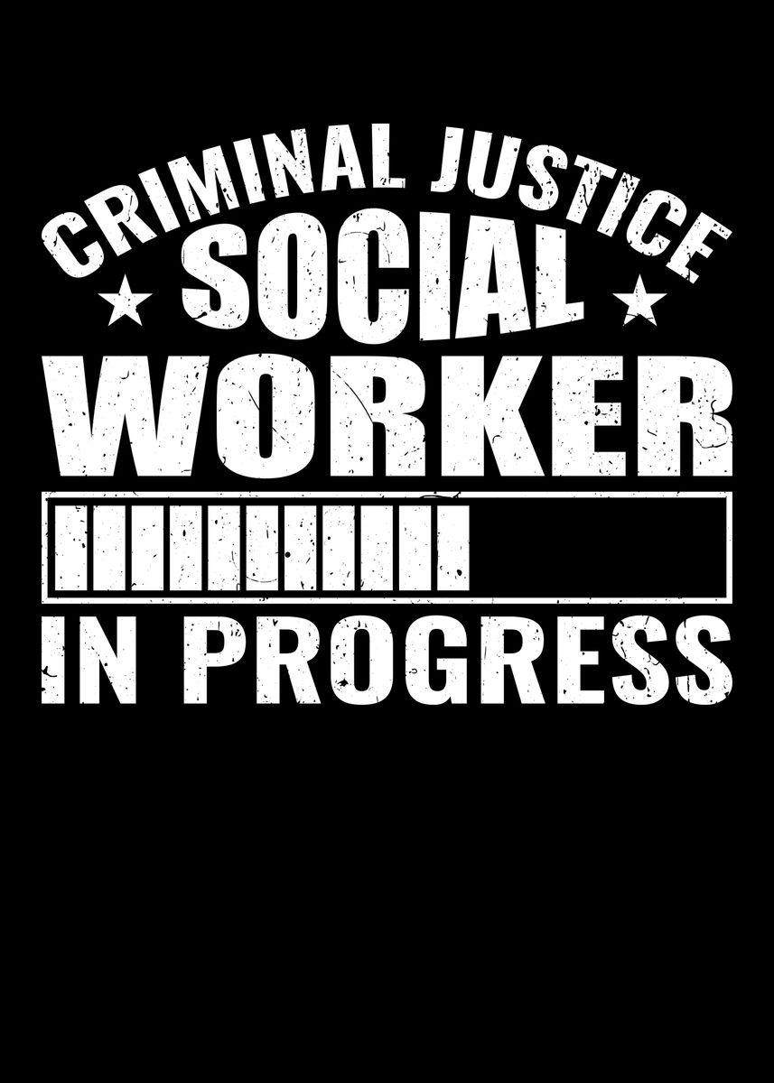 'Criminal Social Worker' Poster, picture, metal print, paint by Lukes ...