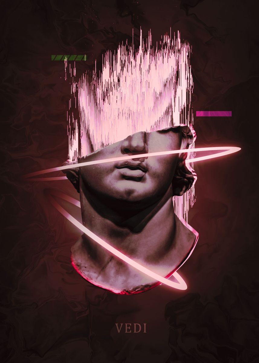 'Vedi' Poster, picture, metal print, paint by cypher the third | Displate