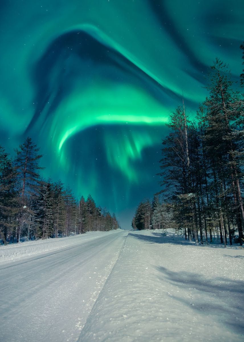 'Magic road' Poster by Mikko Pekkala | Displate