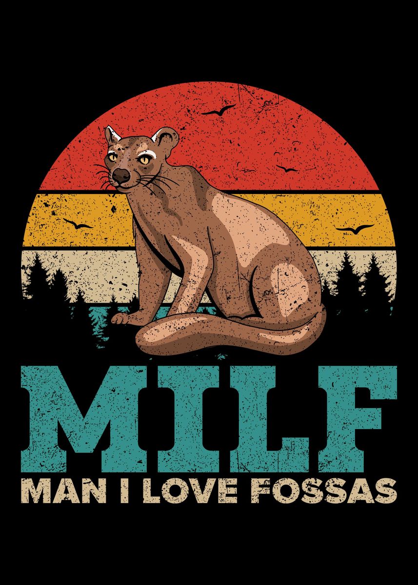 'Fossa Retro' Poster, picture, metal print, paint by AestheticAlex ...