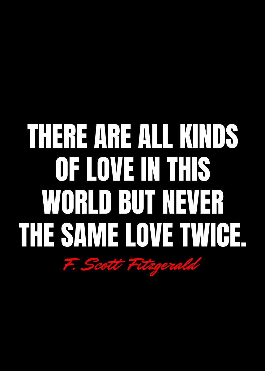 'F Scott Fitzgerald Quotes' Poster by Best Quotes | Displate