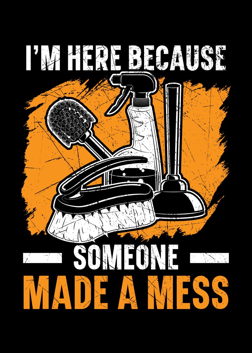 'Janitor School Custodian' Poster by NAO | Displate
