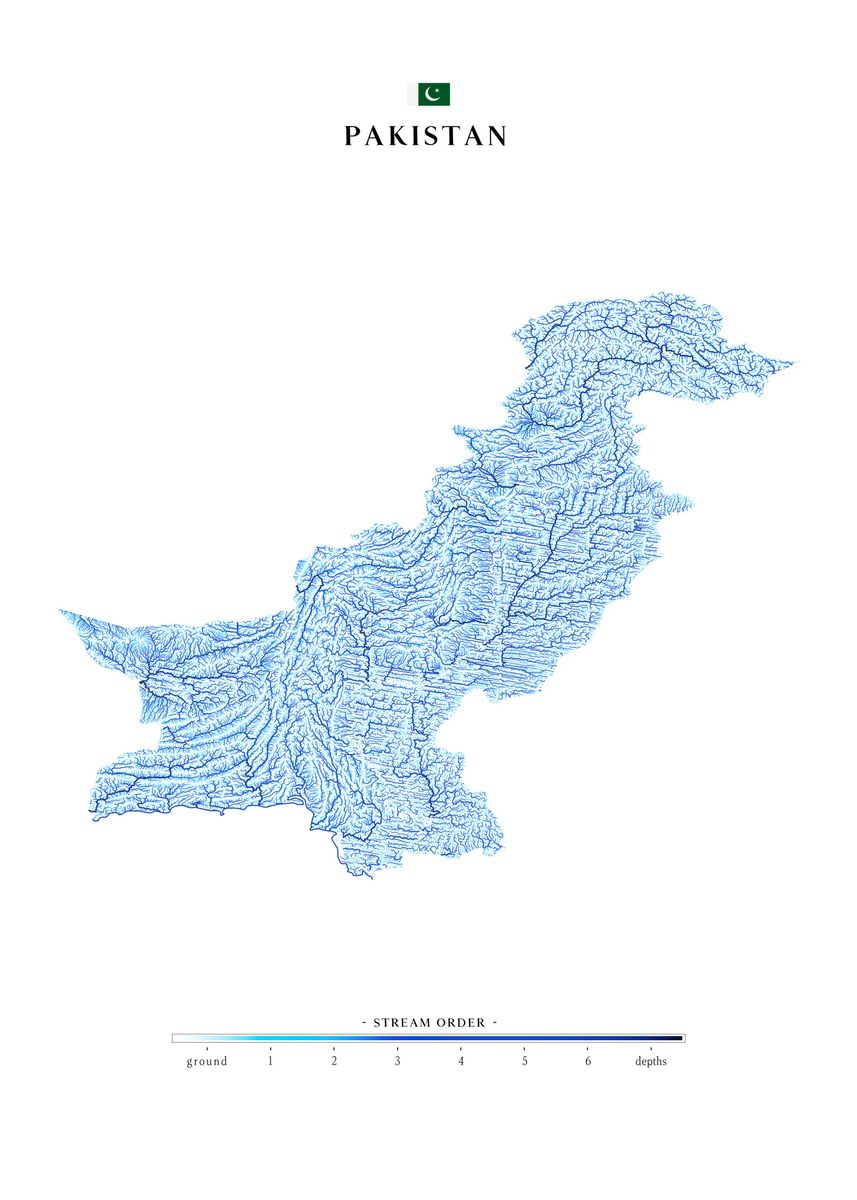 'Pakistan' Poster, picture, metal print, paint by Raphael | Displate