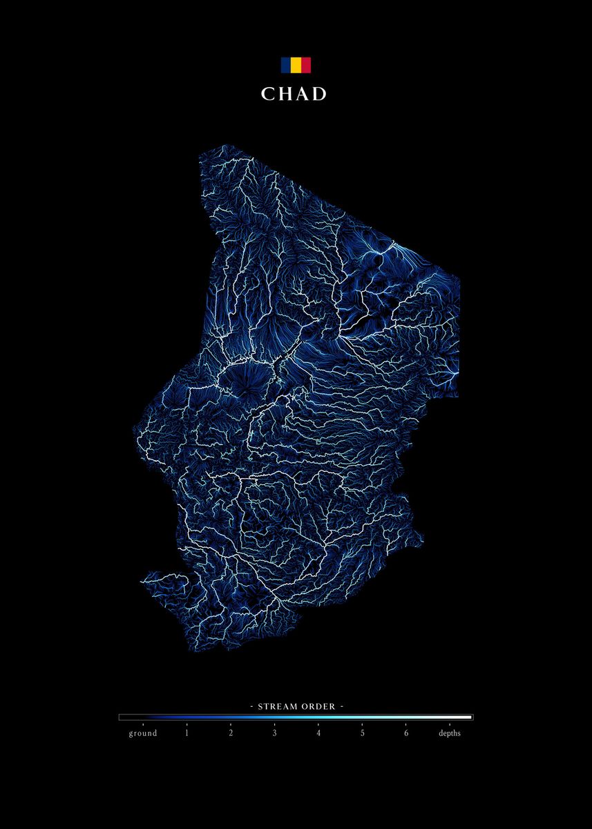 'Chad' Poster, picture, metal print, paint by Raphael | Displate